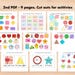 Toddler Learning Binder, Shapes Matching Busybook, Shape Sorting Game ...