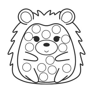 Animal Dot Marker Coloring Page, Do a Dot Activity, Printable Dab It ...