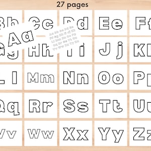 Alphabets Worksheets, Letter Coloring Pages, Letters of the Week ...