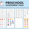 Pre-k Skills Assessment (fillable), Preschool, Assessment, Prek ...
