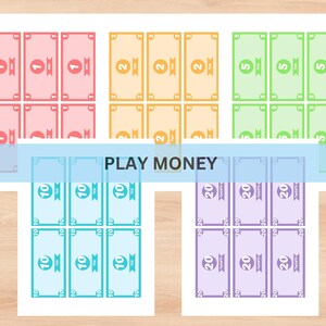 Pretend Play Build a Pizza, Dramatic Play Set, Playmoney, Homeschool ...