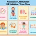 32 Hobby Flashcards, Printable Montessori Flash Cards,pre-school Cards ...