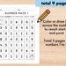 Number Recognition Maze 1-9 for Kids Printable Preschool - Etsy