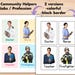 36 Community Helper Flashcards, Preschool Printable Job Occupation ...