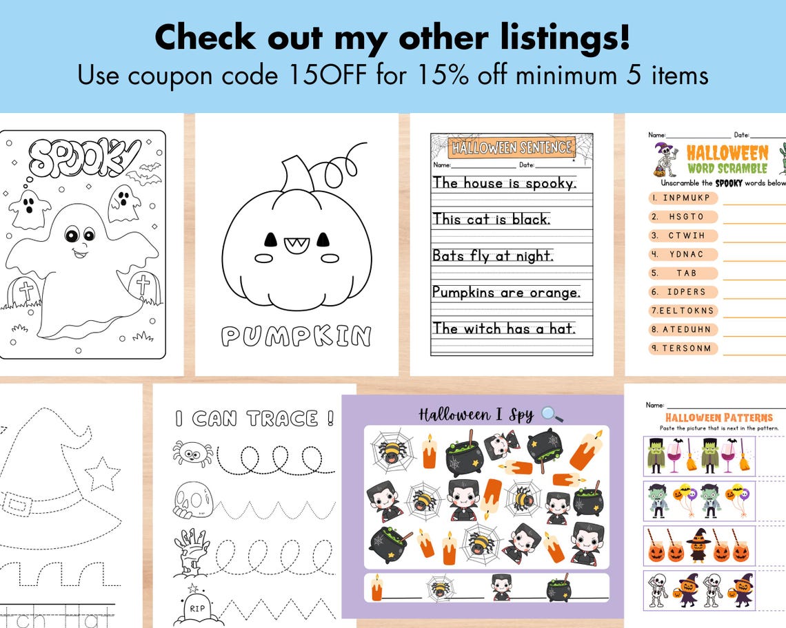 26 Trace the Words Worksheet, Printable Writing Activity, KG1 to Grade ...