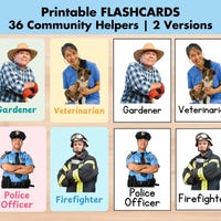 Community Helpers Preschool Sorting Mats. Professions Printable ...