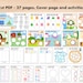 Toddler Learning Binder, Shapes Matching Busybook, Shape Sorting Game ...