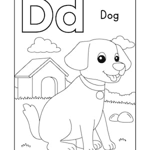 Alphabet Coloring Pages, Preschool Coloring Pages, Preschool Activity ...
