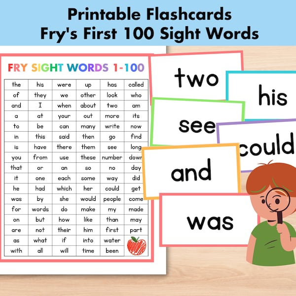 Sight Word - Etsy