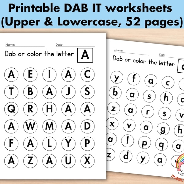 Preschool Worksheets - Etsy