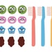 Brush Teeth Brushing Activity, Kids Dental Health Care, Printable ...