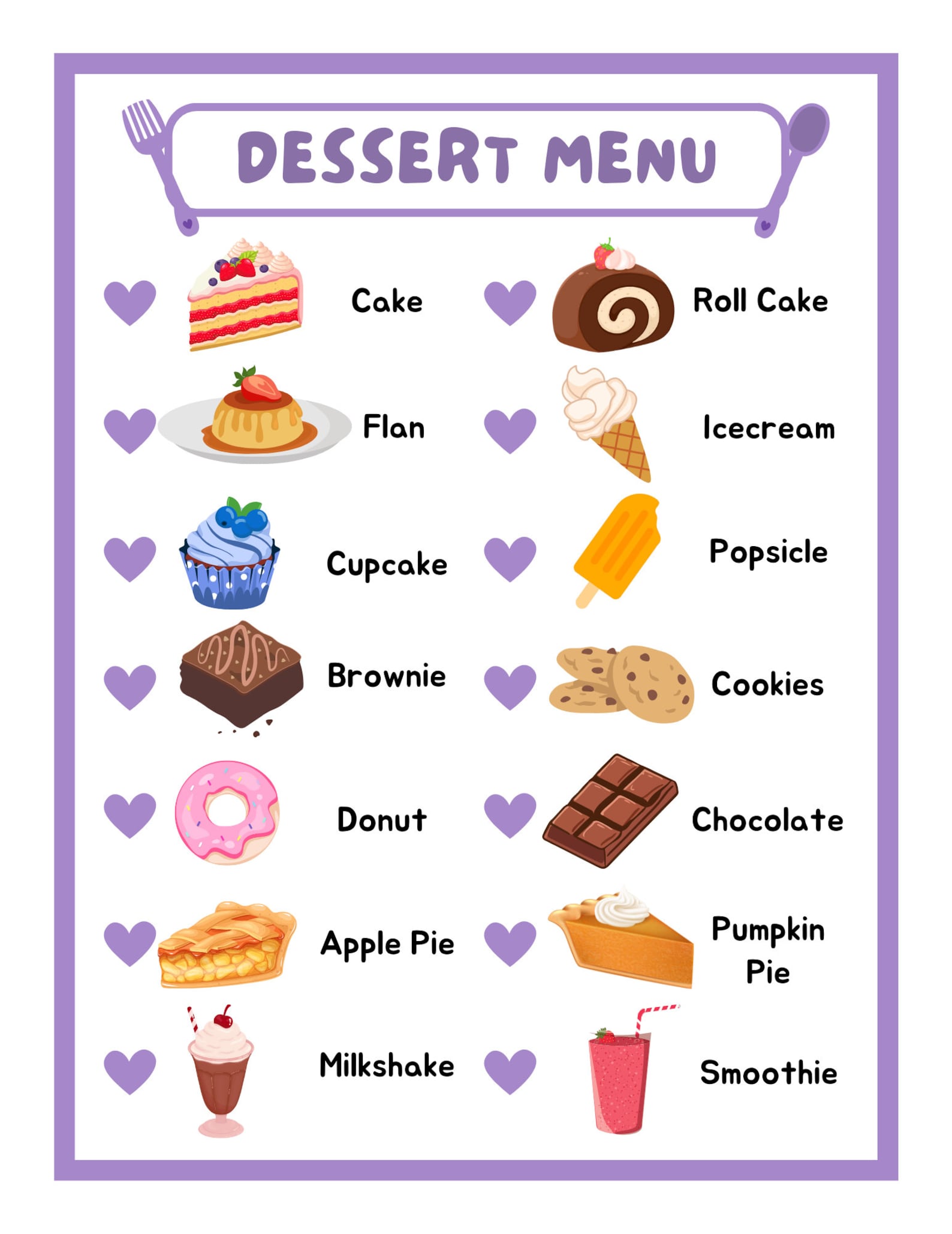 Pretend Play Menus, Pretend Restaurant Menus Kids Kitchen,printable ...