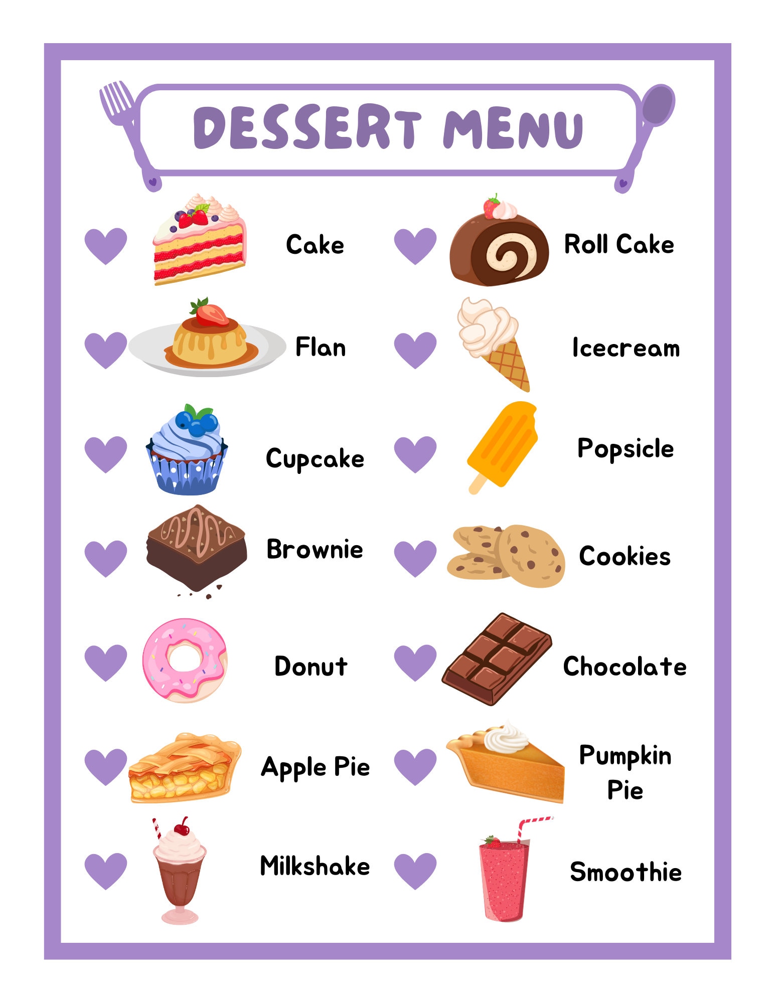 Pretend Play Menus, Pretend Restaurant Menus Kids Kitchen,printable ...