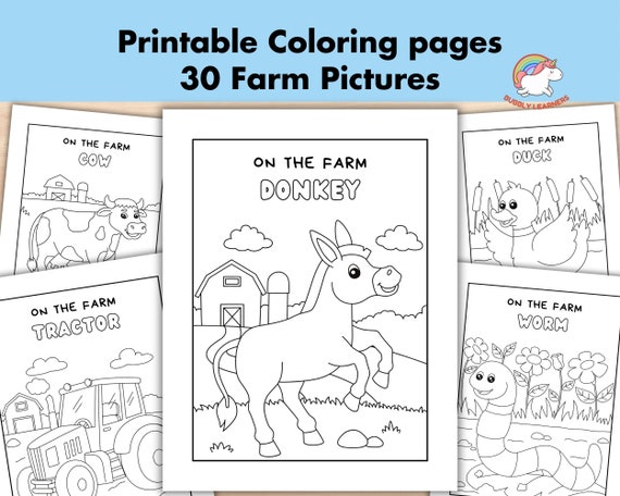 Barnyard Coloring Pages [2025]