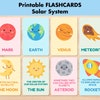 Solar System - Filipino Flash Cards | Montessori Cards | Tagalog Flash ...