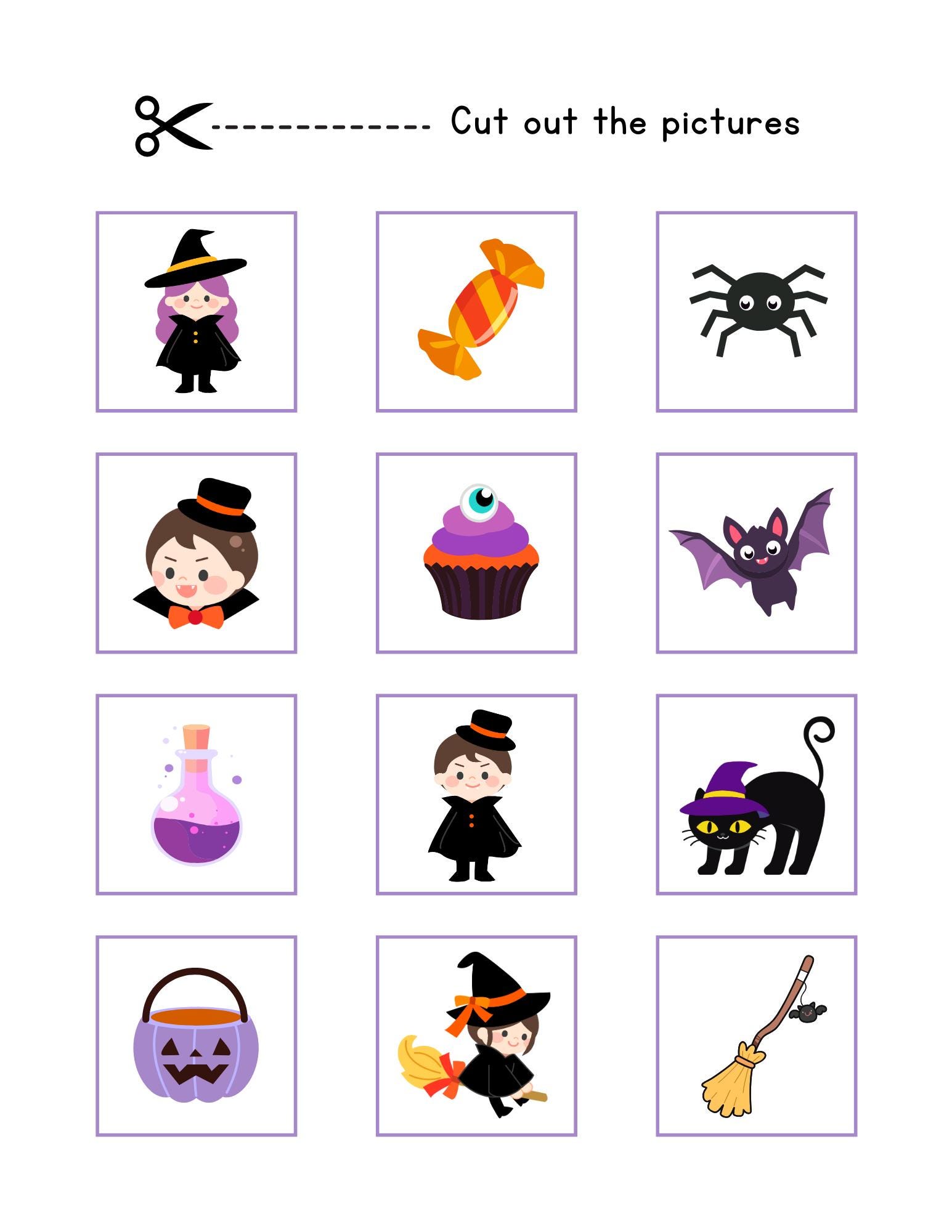 Pattern Worksheets, What Comes Next Game, Halloween Printable Busy Book ...