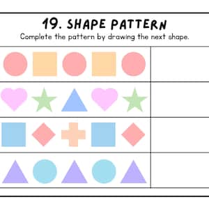 Toddler Learning Binder, Shapes Matching Busybook, Shape Sorting Game ...