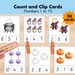 Count and Clip Cards, Numbers 1-10, Preschool Math Numbers Activities ...