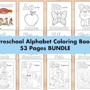 Alphabet Coloring Pages, Preschool Coloring Pages, Preschool Activity ...