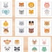 32 Animals Matching Game for Kids, Symmetry Puzzle, Match Picture Card ...