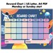 Astronaut Reward Chart Toddler, Space Printable Sticker Chart, Kids ...
