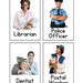 36 Community Helper Flashcards, Preschool Printable Job Occupation ...