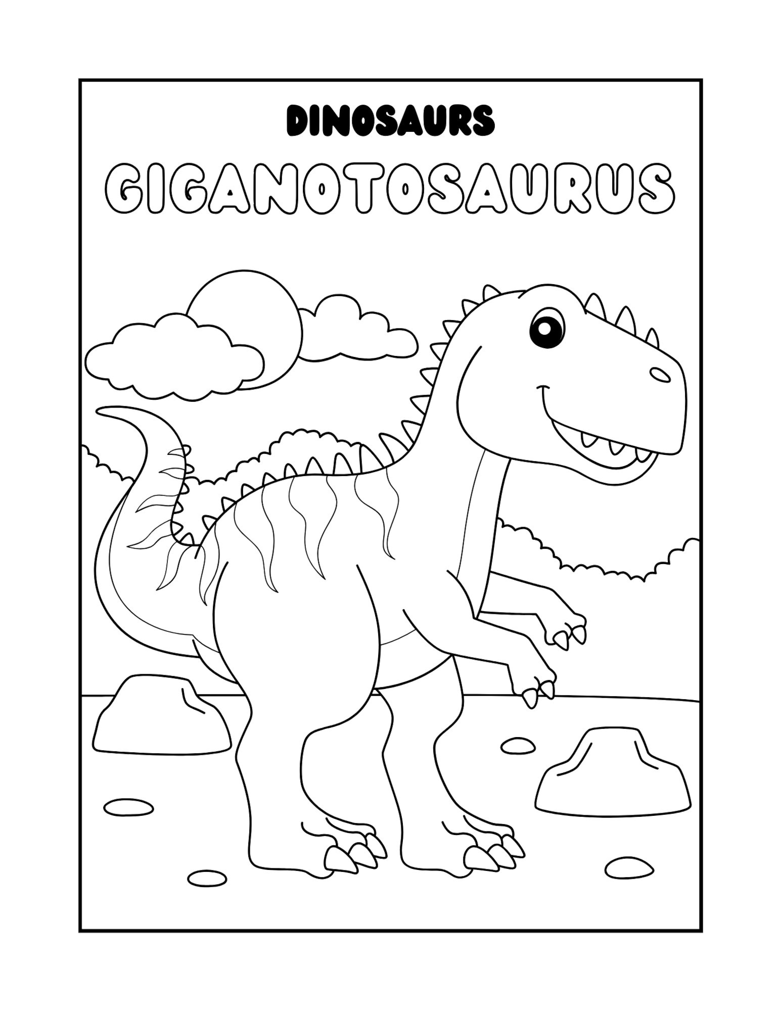 Dinosaur Coloring Pages Printable Alphabet, Dinosaur Activity for Kid ...