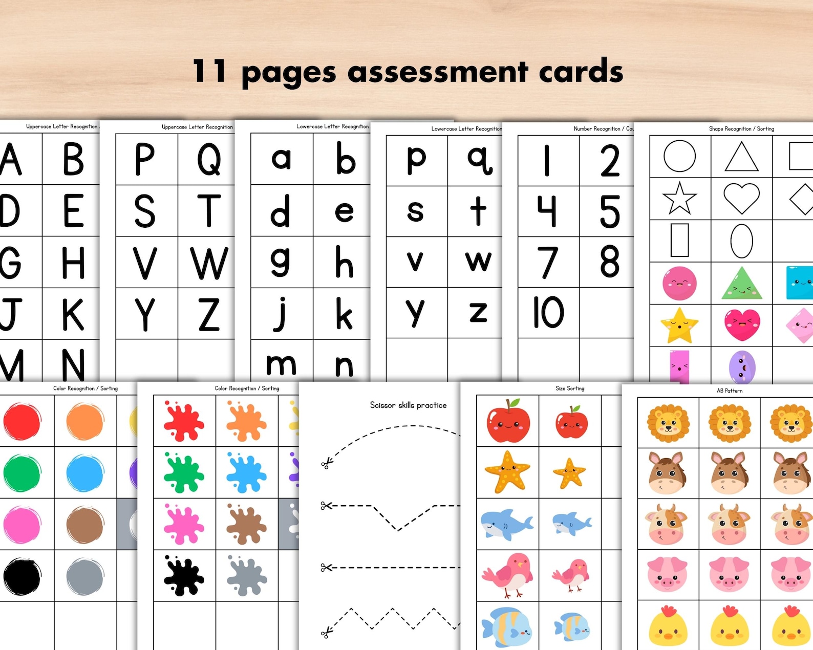 Preschool Assessment Forms Printable, Prek Assessment, Printable ...