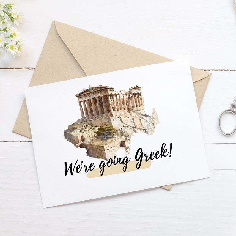 Watercolour Ancient Greek Clipart Bundle, 10 High Quality PNG, Print ...