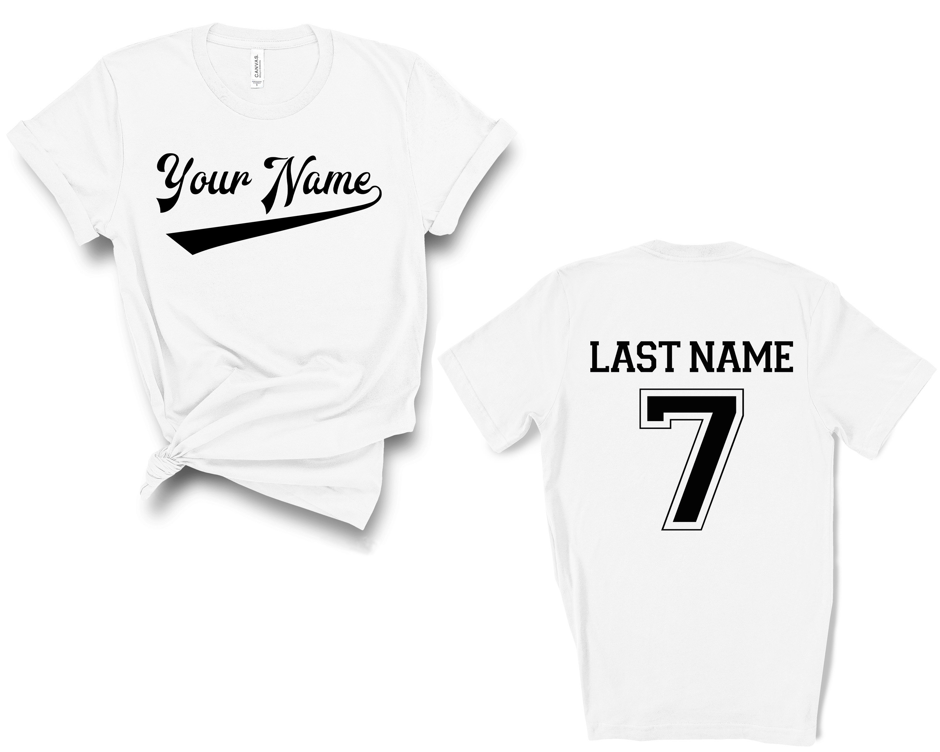 Custom Team Name Jersey Shirt, Name Baseball Shirt, Sports Team Shirts ...