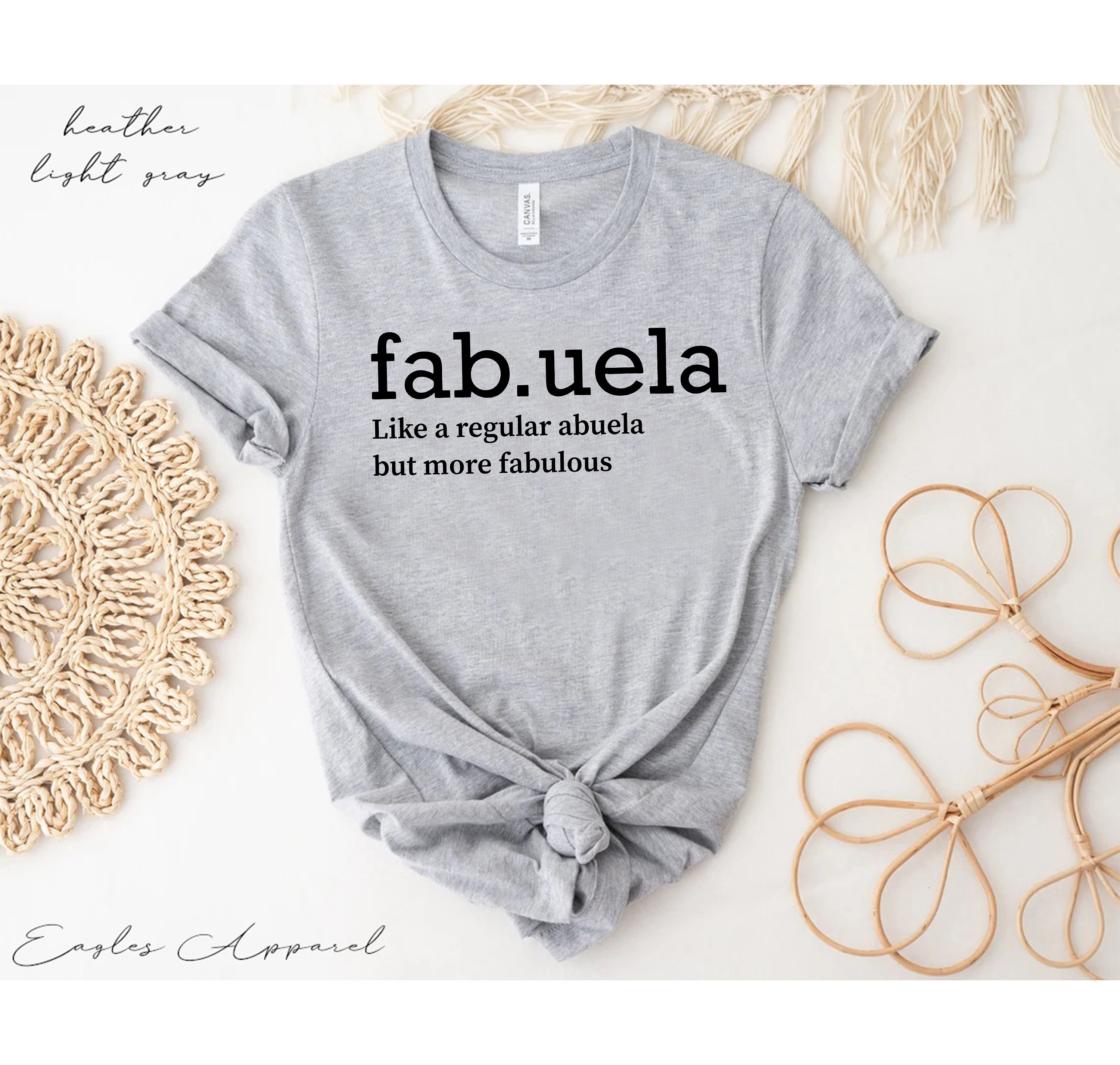 Abuela Shirt, Fabuela Definition Shirt, Spanish Grandma Shirt, New ...