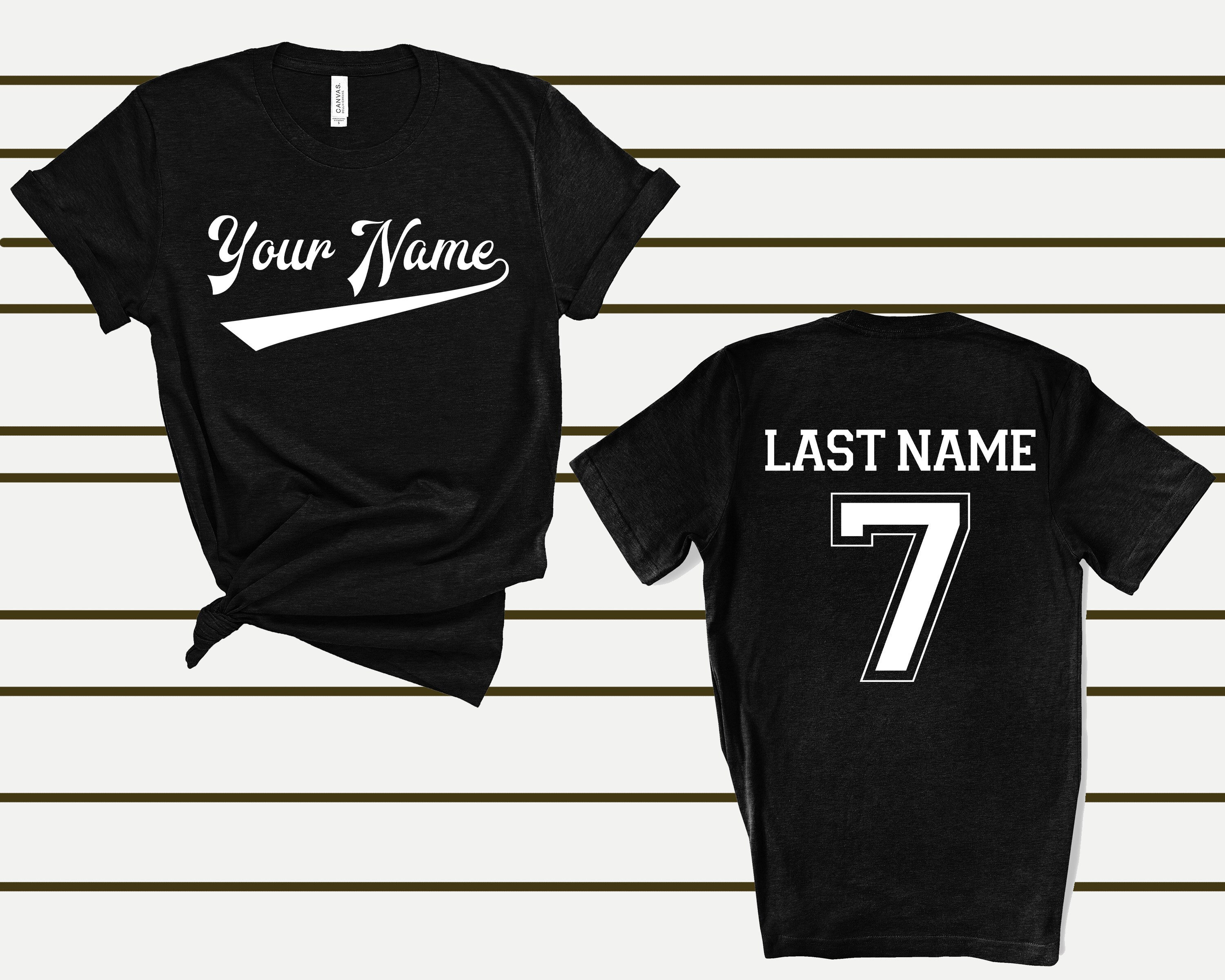 Custom Team Name Jersey Shirt, Name Baseball Shirt, Sports Team Shirts ...