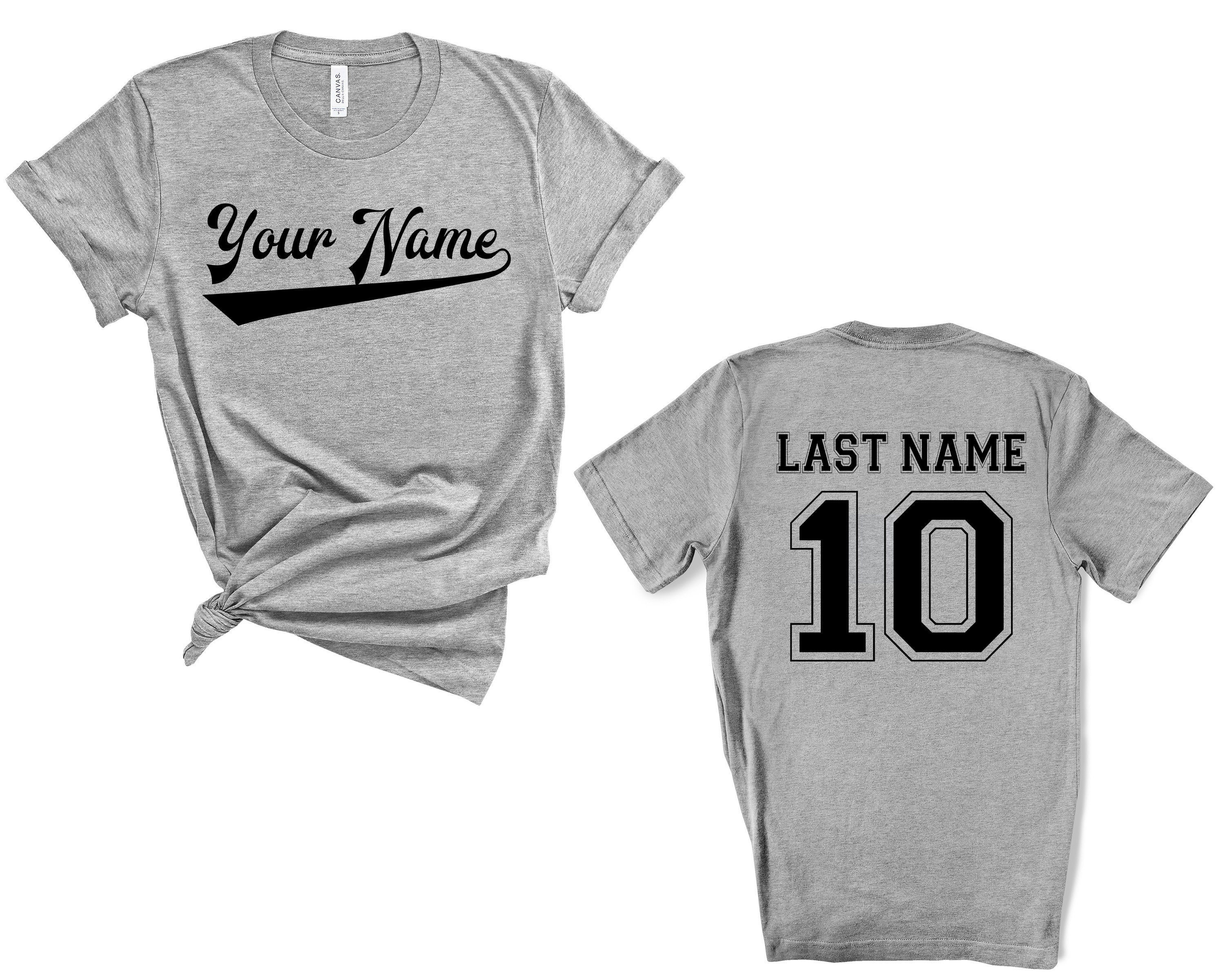 Custom Team Name Jersey Shirt, Custom Baseball Shirt, Sports Team ...