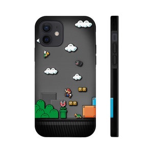 Arcade Game Tough Phone Case Arcade Video Game iPhone 15 14 13 12 11 X ...