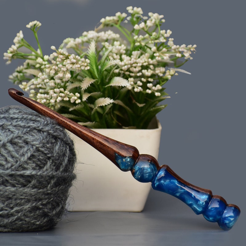Resin Crochet Hook Set - Etsy