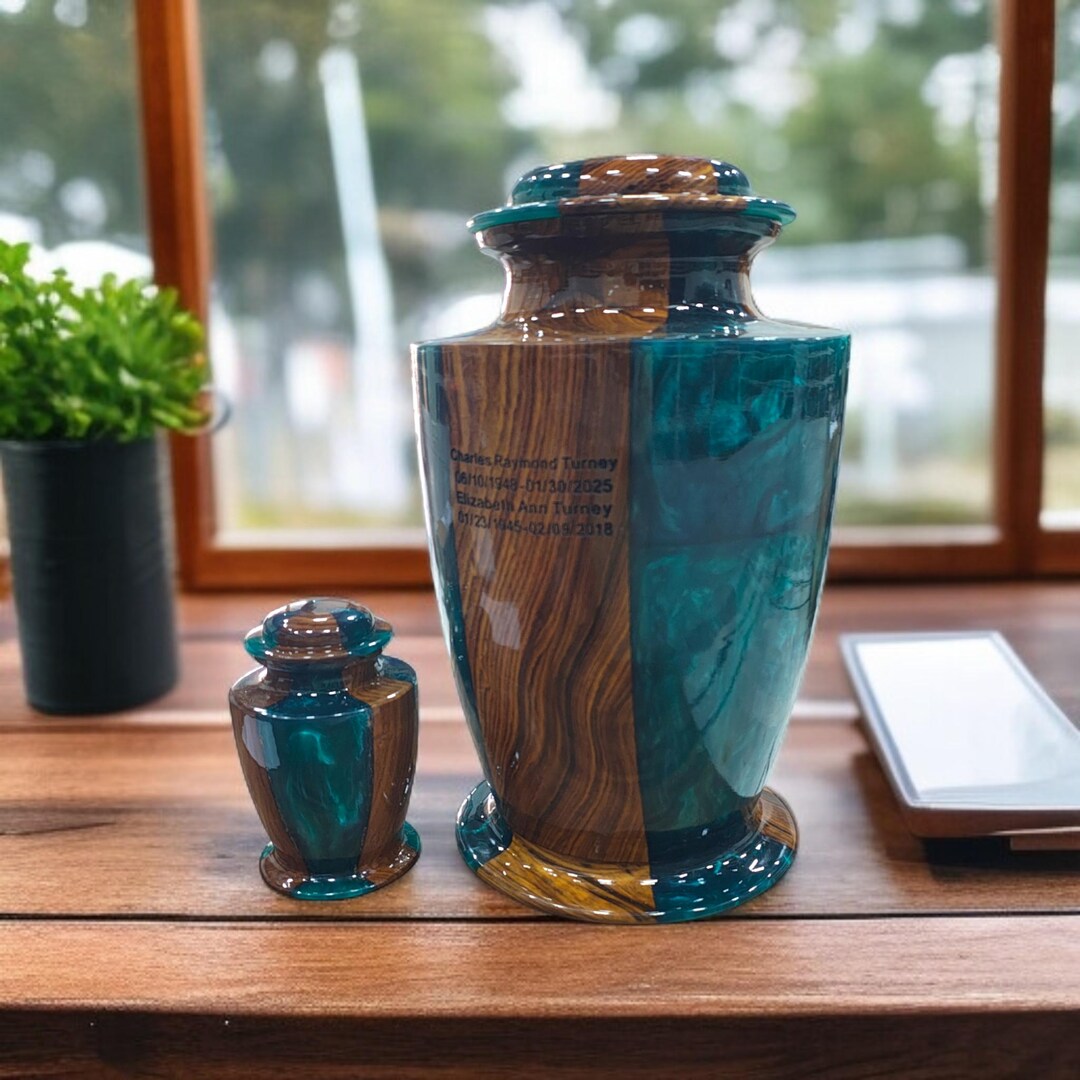 Handmade Wooden Urn Box for Male and Female | Decorative Urns for Adult ...