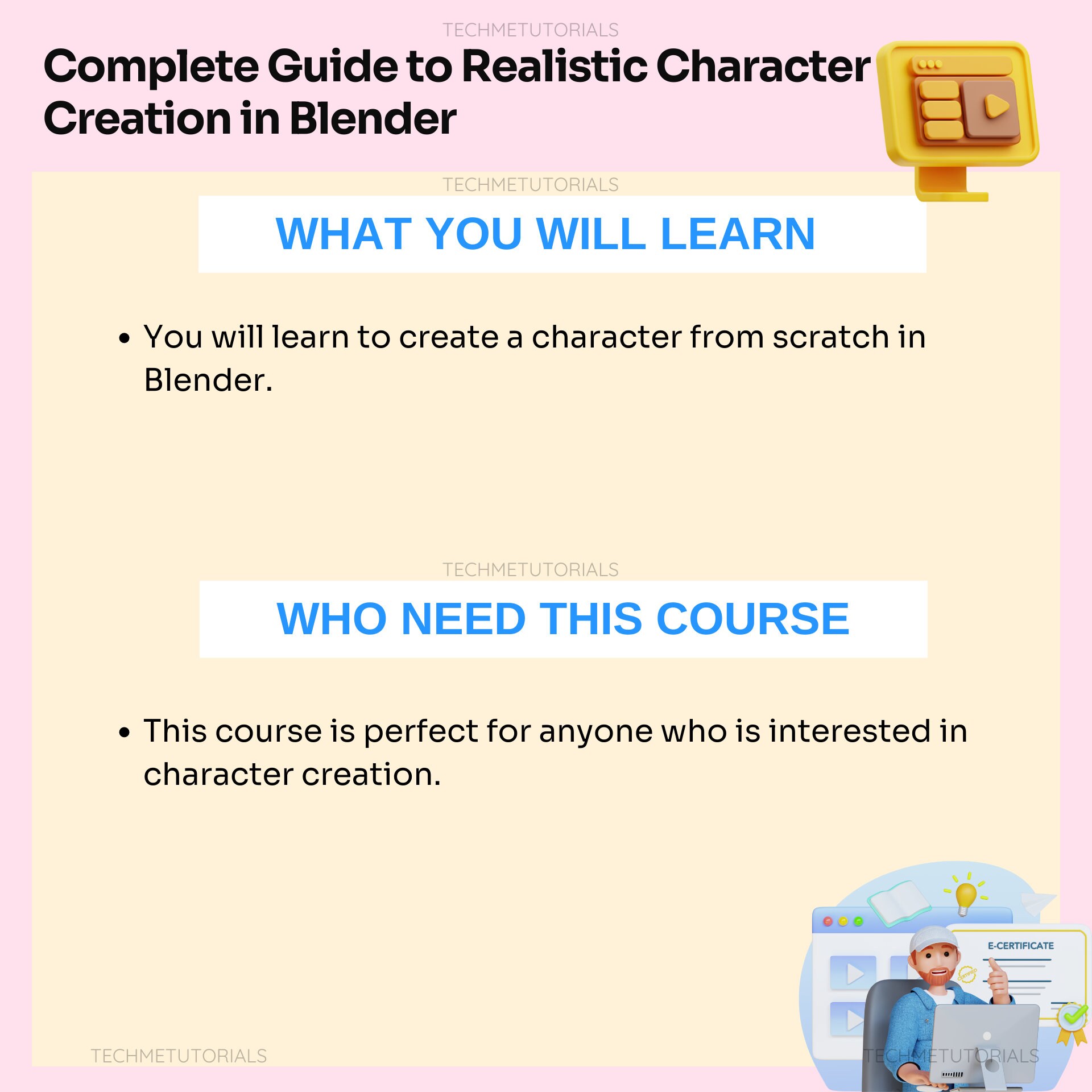 Complete Guide to Realistic Character Creation in Blender - Etsy Complete Guide to Realistic Character Creation in Blender - Etsy