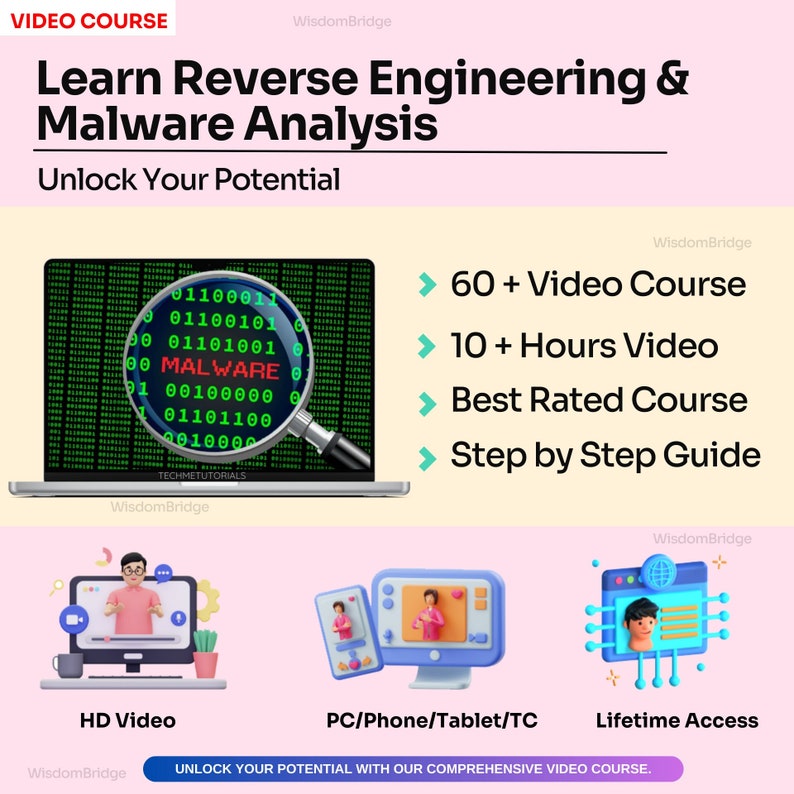 Learn Reverse Engineering & Malware Analysis - Etsy Learn Reverse Engineering & Malware Analysis - Etsy