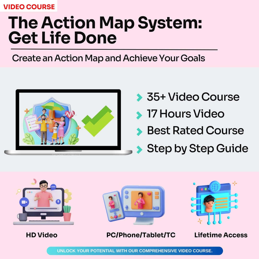 The Action Map System: Get Life Done Master Productivity and Accomplish ...