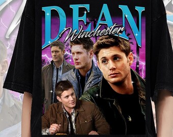 Limited Dean Winchester Vintage T-shirt, Gift for Woman and Man Unisex ...