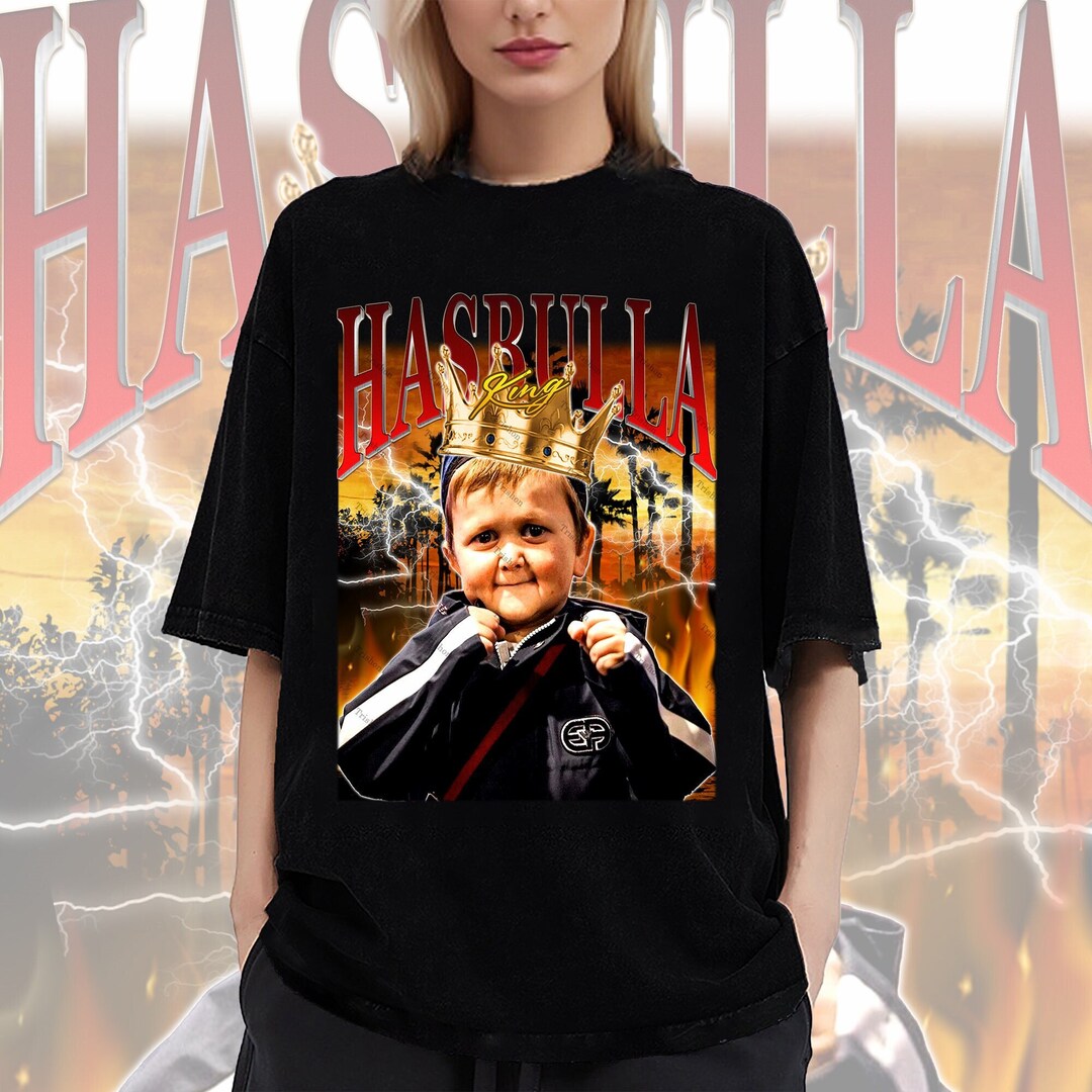 Retro King Hasbulla Shirt king Hasbulla Tshirt,hasbulla Homage Shirt ...