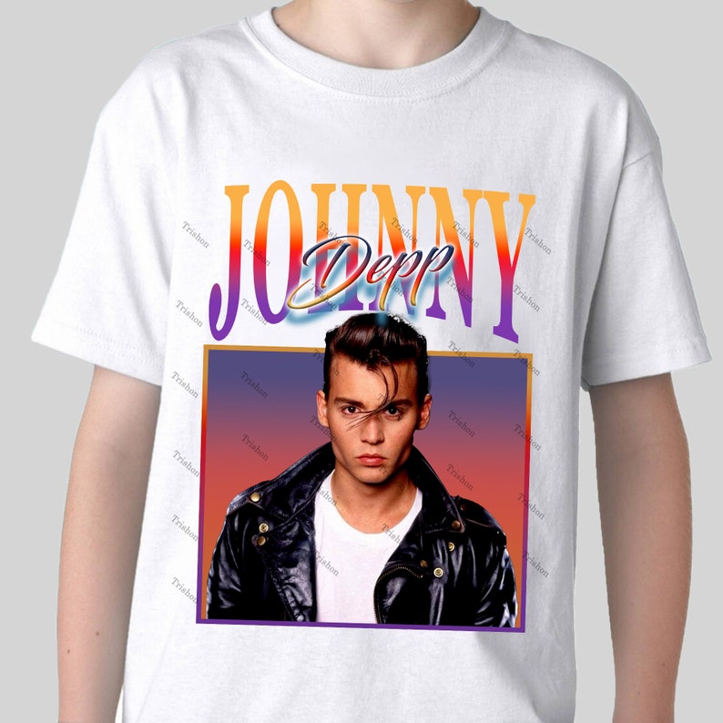 Retro Johnny Depp Shirt johnny Depp Hoodiepirate Johnny Depp - Etsy