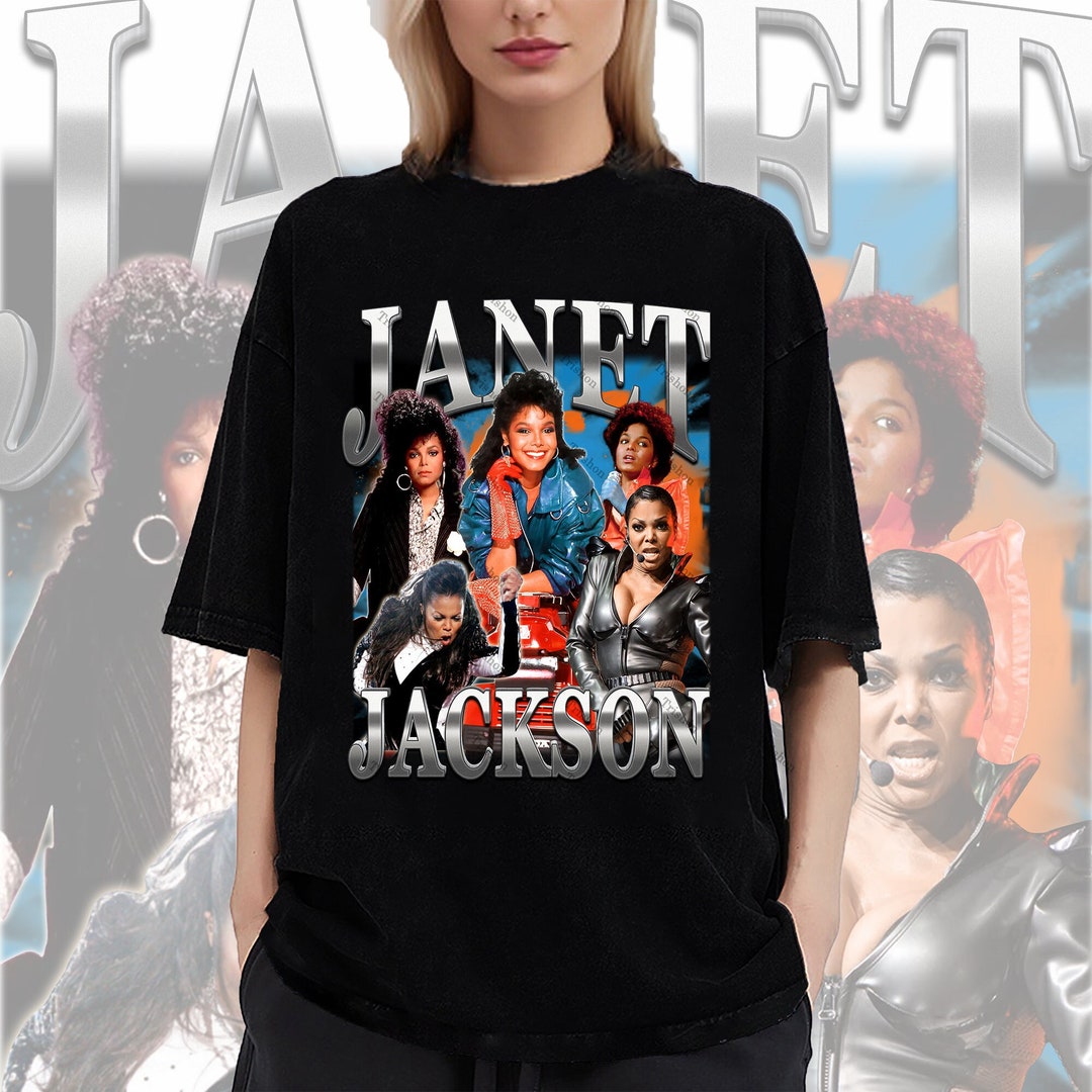 Retro Janet Jackson Shirt janet Jackson Tshirt,janet Jackson T-shirt,janet Jackson T Shirt,janet ...