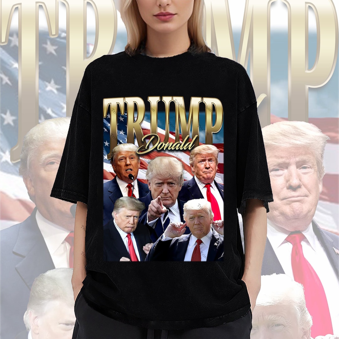 Retro Donald Trump Shirt donald Trump Homage Tshirt,donald Trump Fan ...