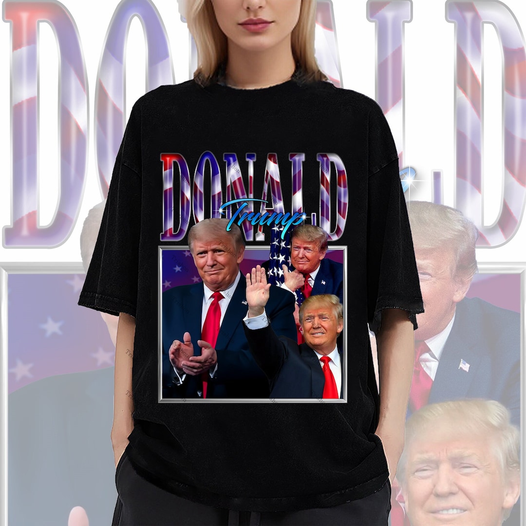 Retro Donald Trump Shirt donald Trump Homage Tshirt,donald Trump Fan ...