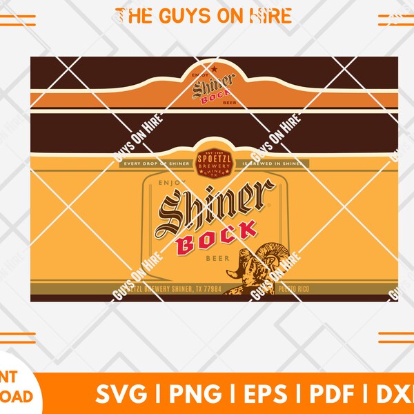 Shiner Bock - Etsy