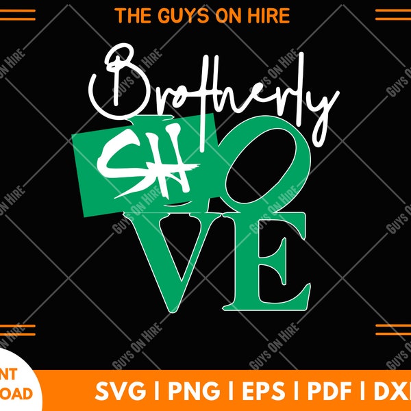 Brotherly Shove Png - Etsy