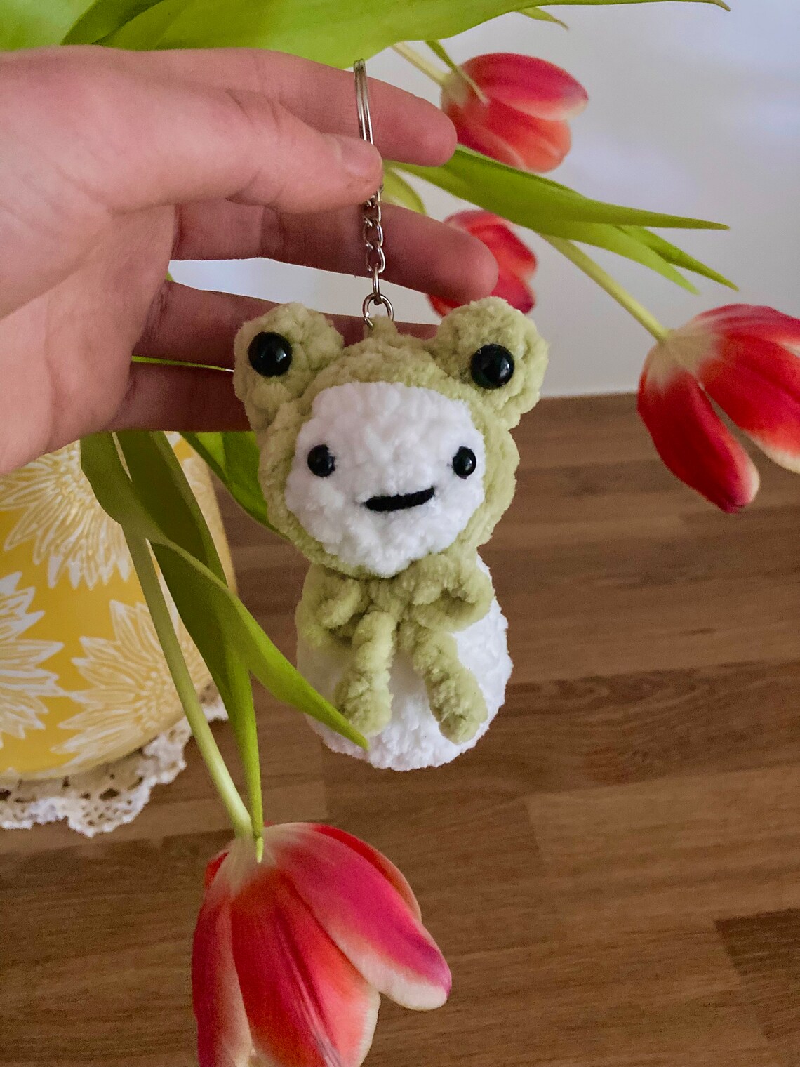 Mini Crochet Plushie//crochet Keyring Amigurumi Plushie Crochet Toy ...