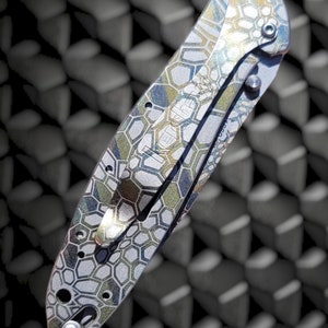 Kryptic Camo Pocket Knife - Etsy