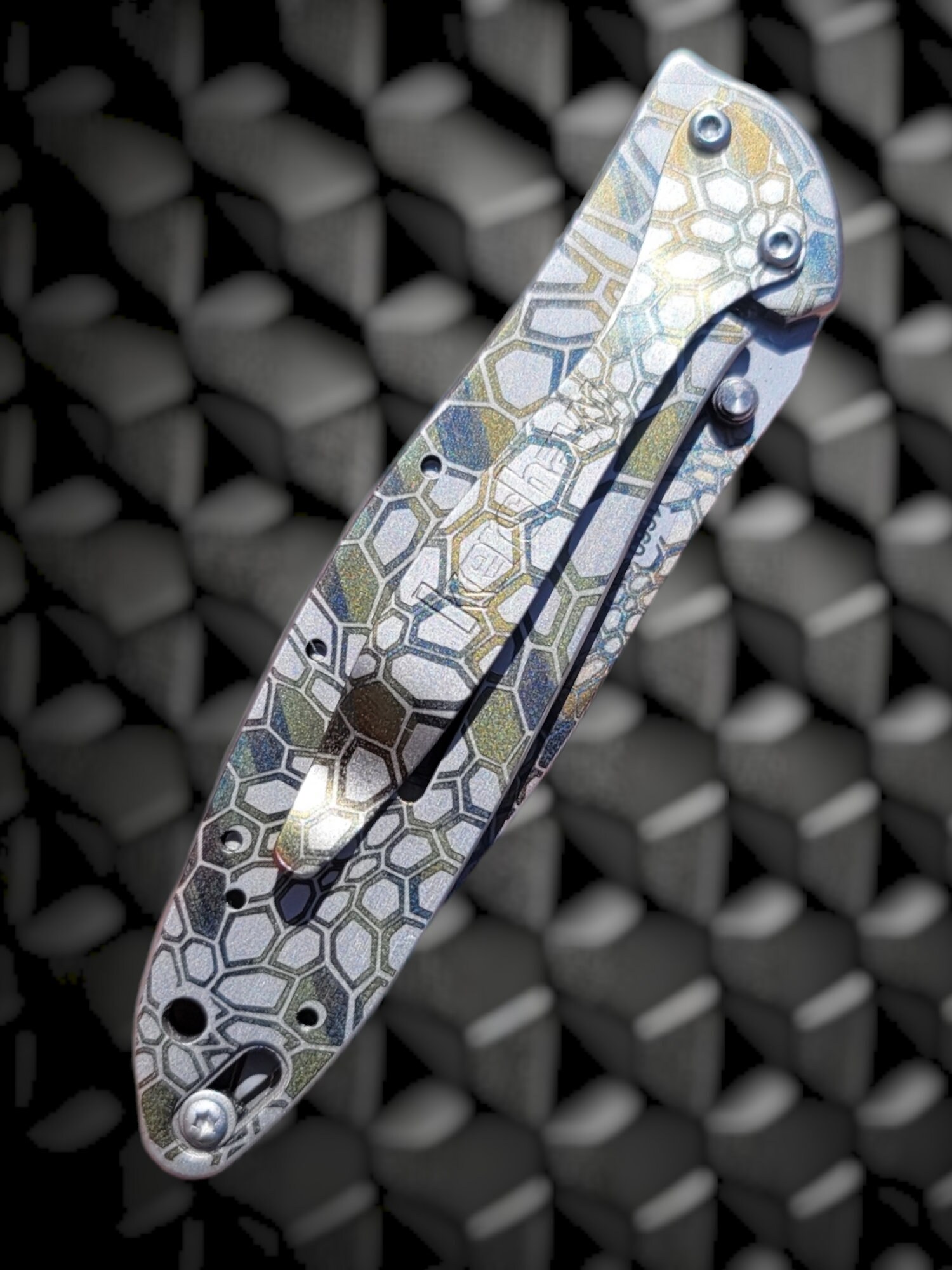 Kryptic Camo Pocket Knife - Etsy